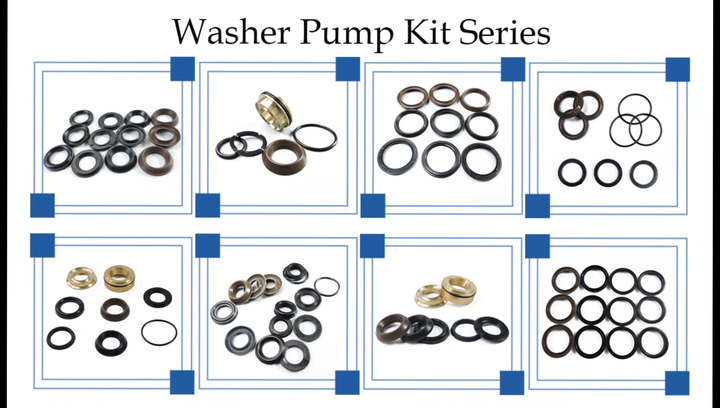 Water Pump Sealing Repair Kit - Interpump Ww186 & Gasket