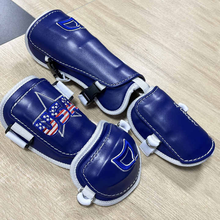 Customized Country Flag Baseball Leg Guard and Elbow Guard Sets