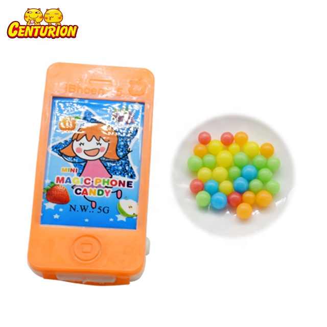 Wholesale Mobile Phone Plastic Toys Filled Colorful Round Pearl Shaped ...