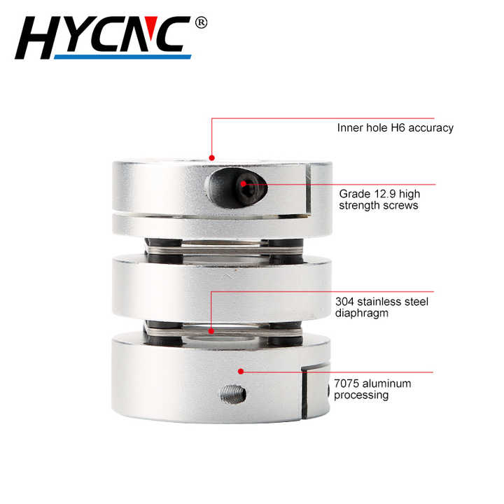 Diaphragm Coupling for Encoder Stepper Servo Motor | Low Inertia High ...