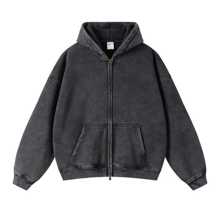 Custom High Quality Streetwear Hoodie - Vintage Double Layer