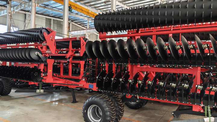 2m -12m Soil Breaking Leveling Combined Tillage Machine High Speed Disc ...
