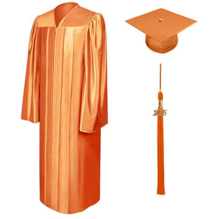 Factory Wholesale 2025 School Graduation Gowns Set with Tassel School ...