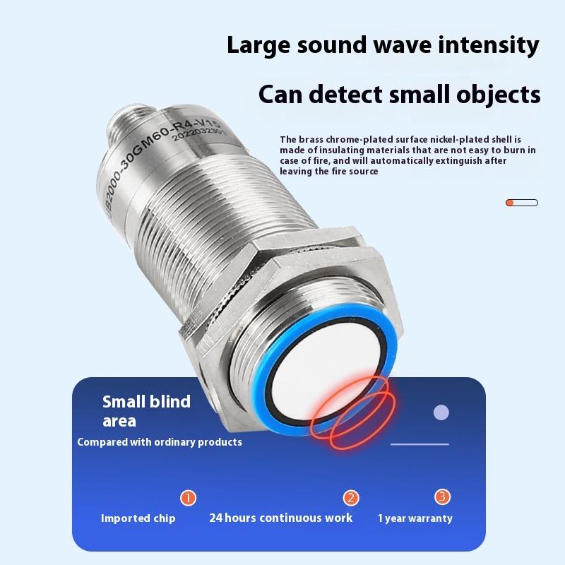 Luo for Ge High Precision 2m Range Ultrasonic Distance Measuring Sensor ...