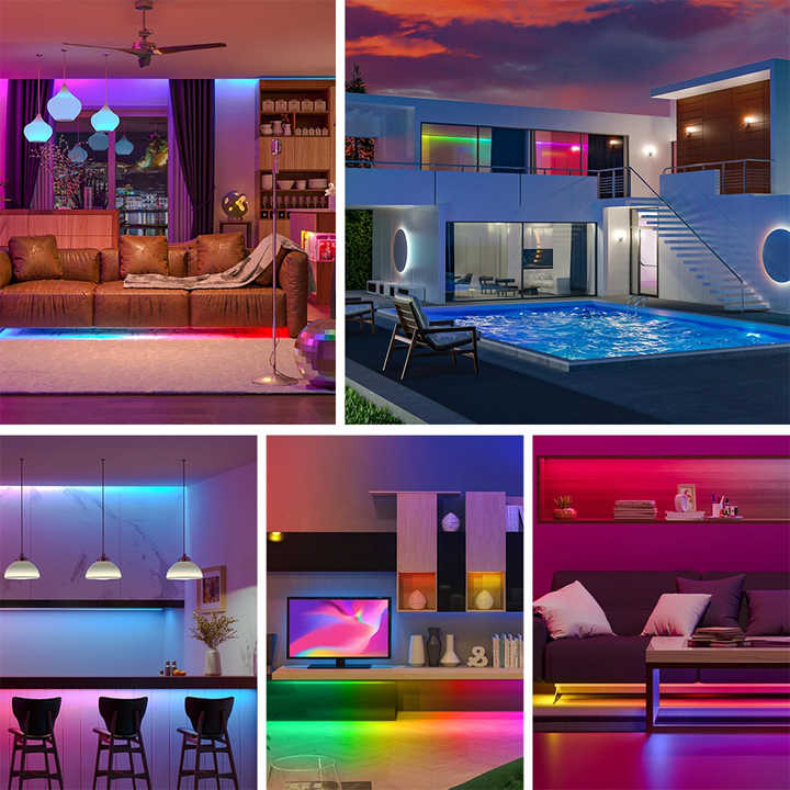 Addressable Rgb Magic Cob LED Strip DC 24v Smart Rgbic Led Strip Lights| Alibaba.com