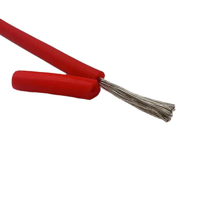 Silicone rubber sheathed pure tinned copper wire 2.5mm high-voltage ...