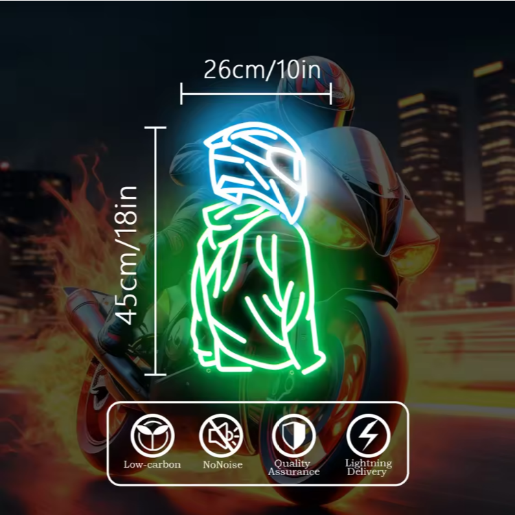 Custom Racer Figure Neon Signs, Indoor & Outdoor Use| Alibaba.com