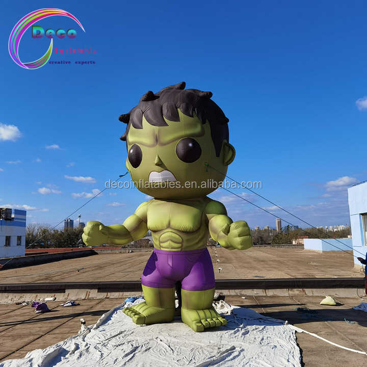 High Quality Inflatable Cartoon Charater Model Green Inflatable Hulk ...