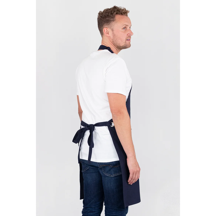 DUOLAI Waiter Uniform Adjustable Canvas Aprons Men Work Apron With Tool ...