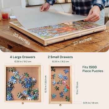 Custom Jigsaw Puzzle Board Hard Board of Puzzle Magnetic Puzzles White ...