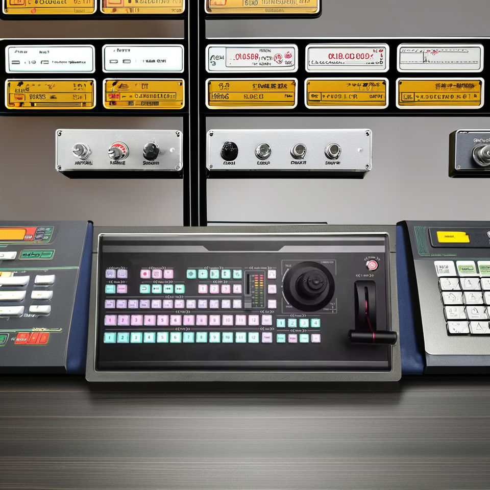 USB 12-Channel VMIX Video Mixer Switcher Software Control Panel for ...