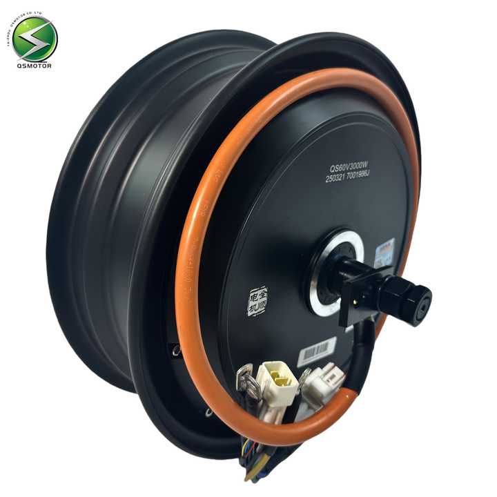 QS 12-Inch 2000W 35H 48-96V Durable Brushless DC Motor Waterproof with ...