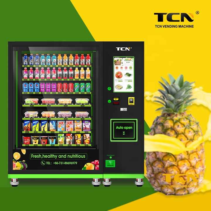 TCN Popular Healthy Fruit Vending Machine Fresh Vegetables Fruits ...