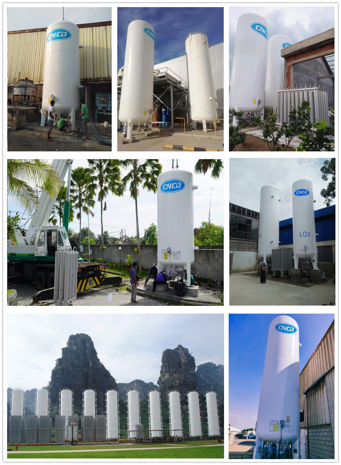 10m3 Gb/Asme Liquid Storage Tank Gas Tank Carbon Dioxide Cryogenic ...