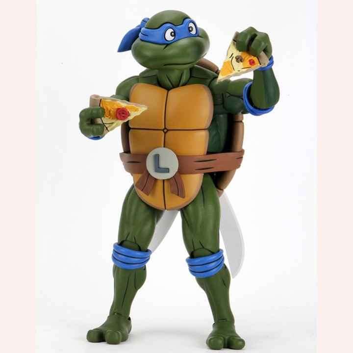 Genuine NECA 54143 1:4 Leonardo GIANT-SIZED TURTLES 18-inch Movable ...