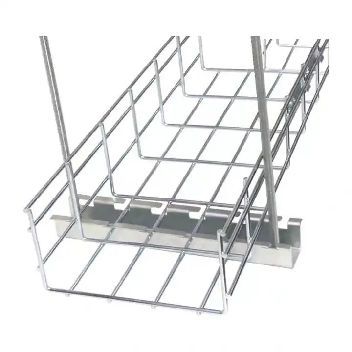 Wire Mesh Basket Cable Tray Bracket Accessory Cover Cable Channel ...