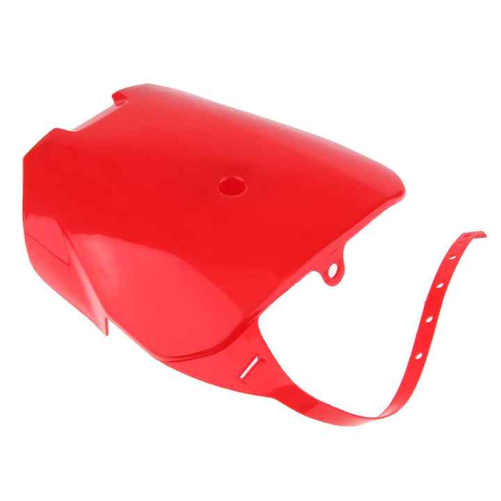 Red Motorcycle Number Plate License & Frame for Honda CRF 70 CRF100 ...