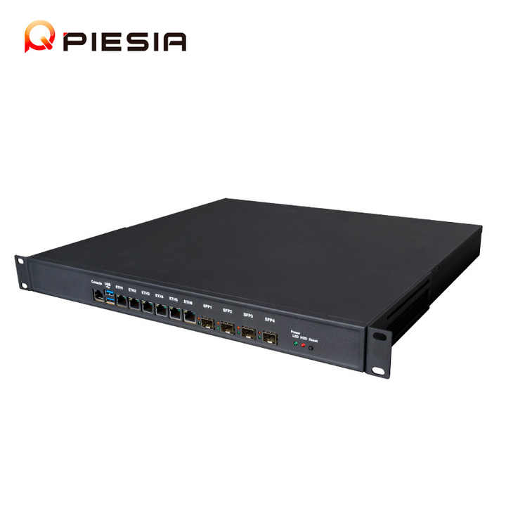 Piesia 4*SFP+ 10G 6Lan 1U Rack Case 12th Gen LGA 1700 Industrial ...