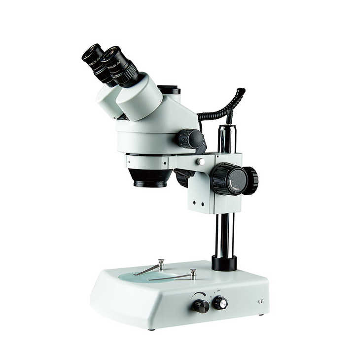 7X- 45X Professional Trinocular Stereo Microscope Electron Microscope ...