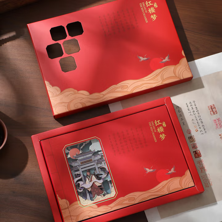 Chinese Cultural Creative Paper-Cut Carving Notebook Gift Edition ...