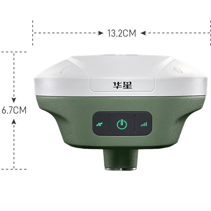 IP68 Waterproof GNSS RTK 936 Channels IMU GPS Differential DGPS Receiver Antenna Electronic ...