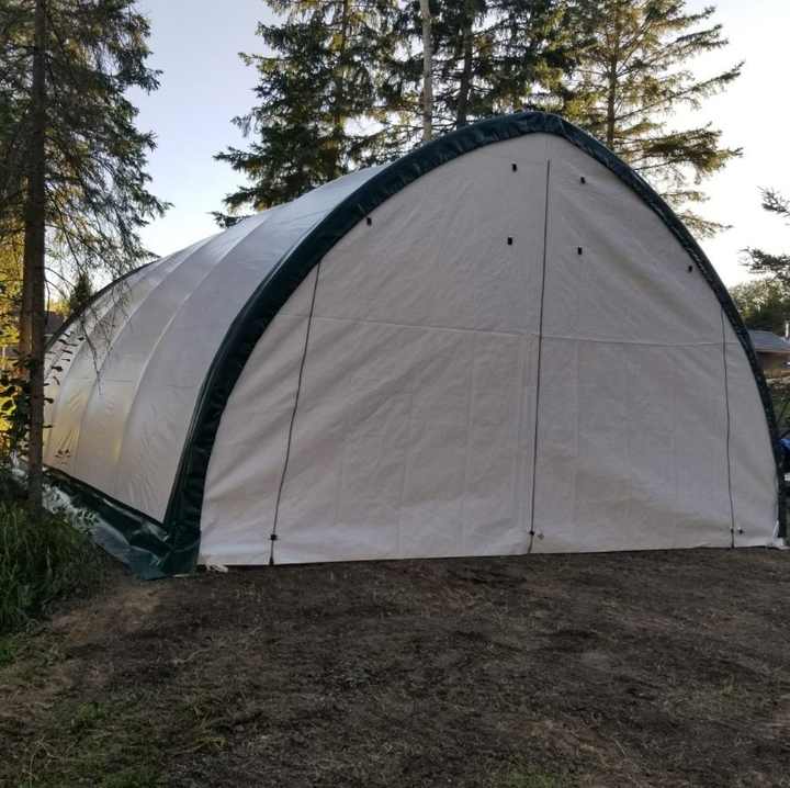 PE Cover Dome Shelter Awning Car Garages - Durable & Versatile