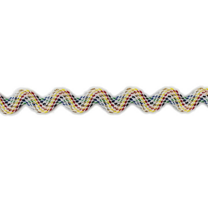 Wholesale Multi-Color Zig Zag Wave Bending Lace Trim Ribbon