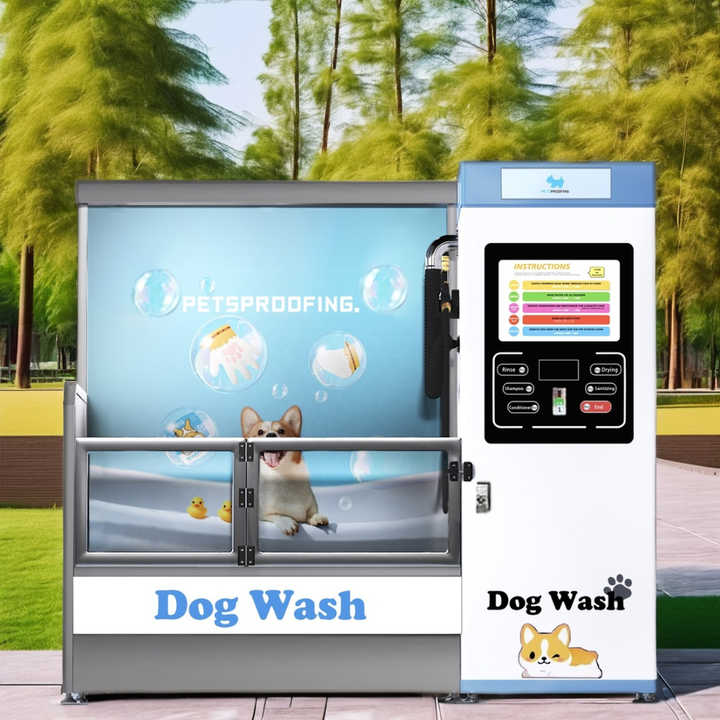 Novelty Designed Dog Wash Station - Self Service Vending