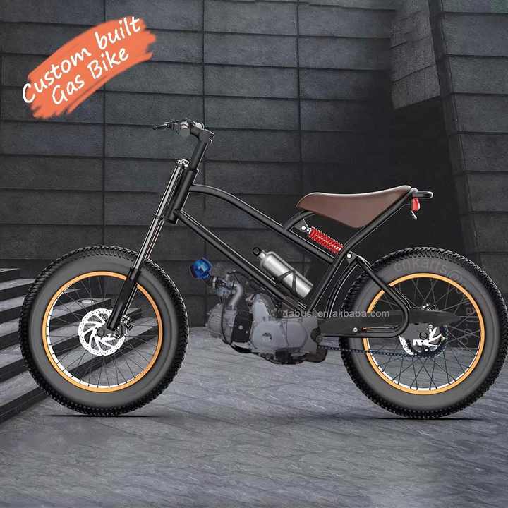 Gas Motorized Beach Cruiser - Retro Vintage Bike for Adults