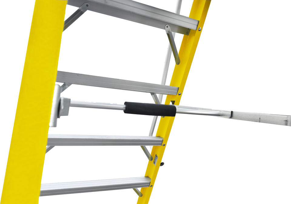 Industrial Design Strength Fiberglass Large Platform Ladder 8 Steps ...