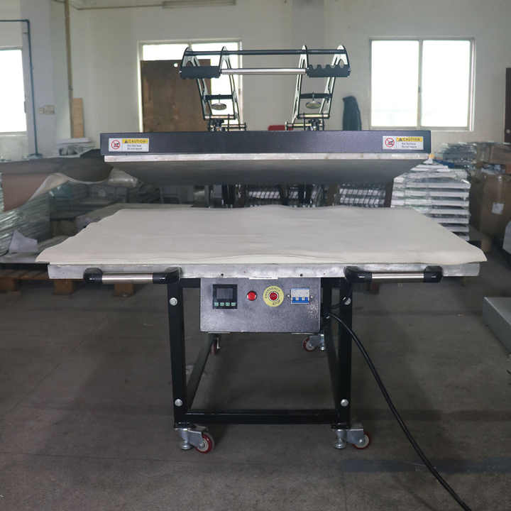 Unique Design Auto Open Semi Automatic t shirt transfer printing ...