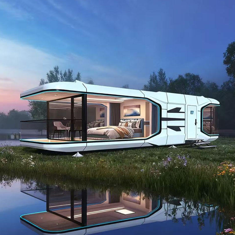 China Factory Supply Steel Space Capsule House Intelligent and Highly ...