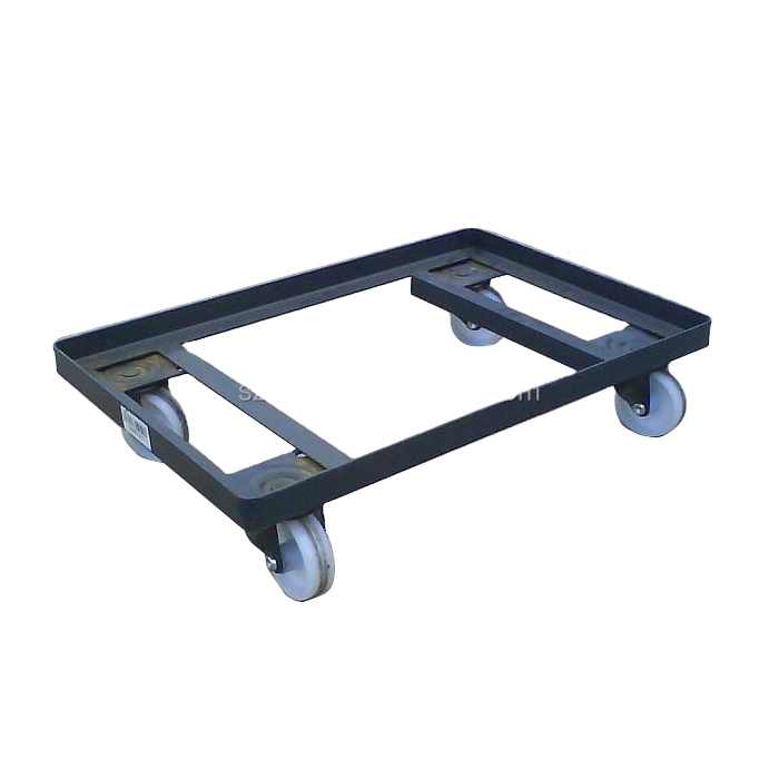 Durable Steel Moving Crate Dolly with Four Wheels