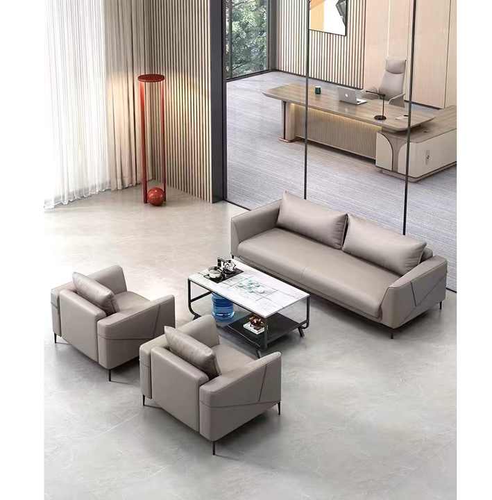 Fashion Design Comfortable Sofa PU Leather High Quality Office Sofa ...