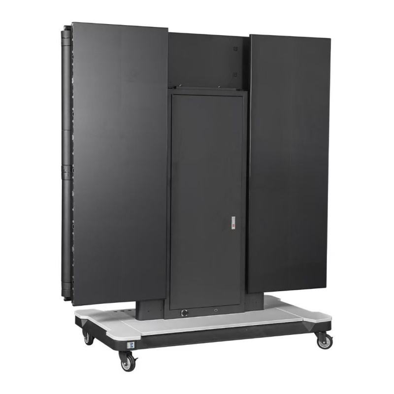 Quick Installation Electric Lift System LED Display Cabinet Vertical ...