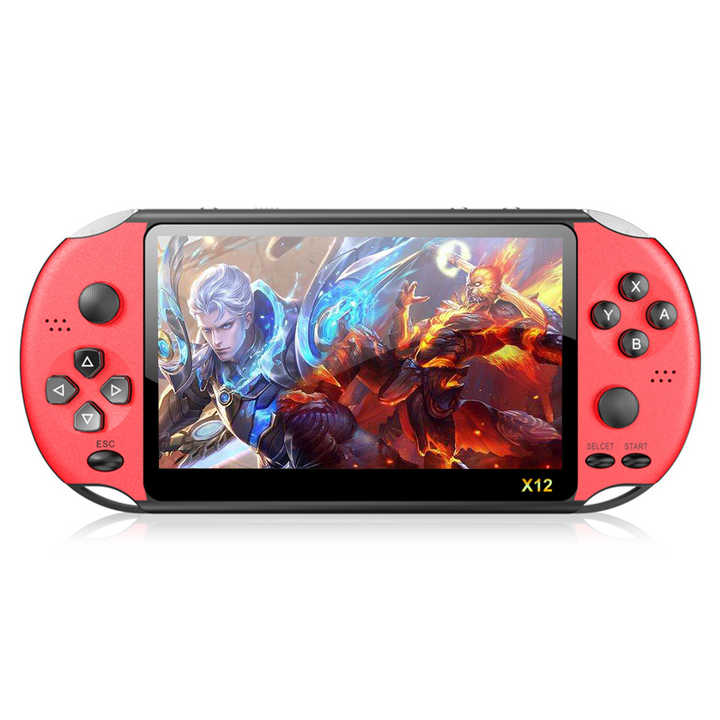 X12 Double Rocker 5.1-inch Large Screen Arcade Player 8GB Classic ...