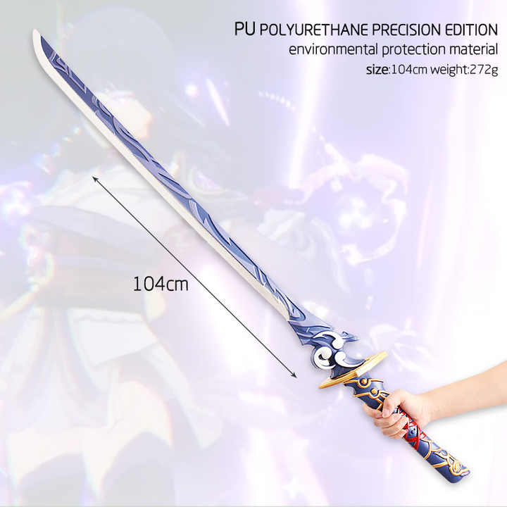 Genshin Impact 104cm Sword - Real Size Foam Cosplay Blade
