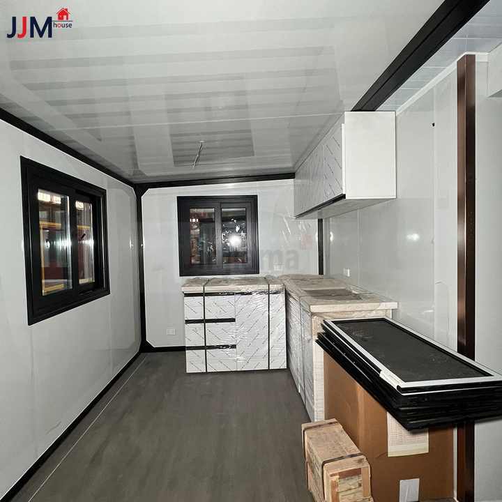 Granny Flat Steel 20Ft 40Ft Luxury Prefab Villa Foldable Expandable Container House ...