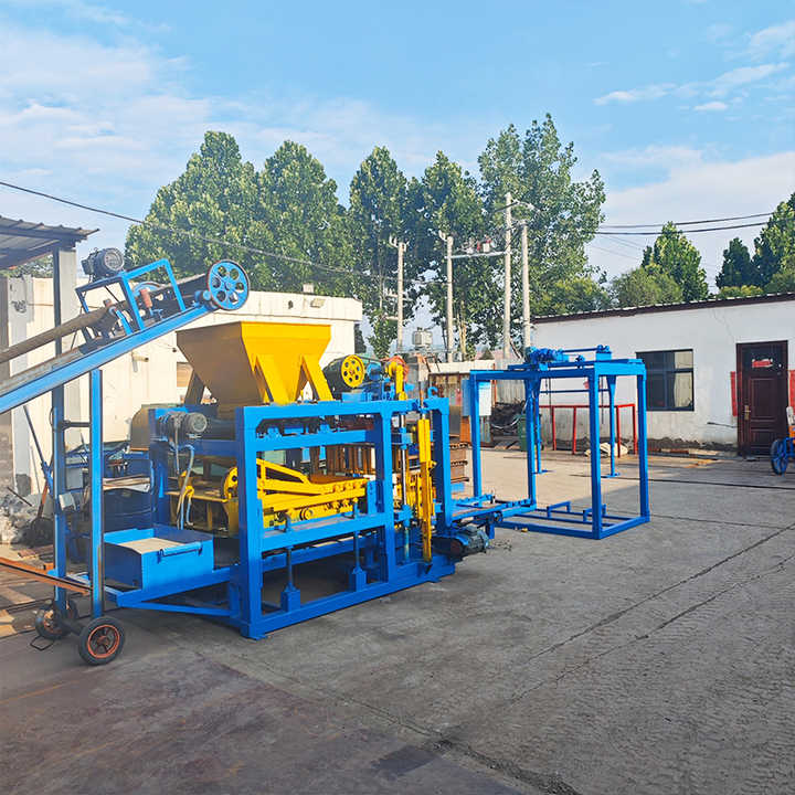 Electrical Engine Cement Interlock Block Machine Ventilation Brick ...