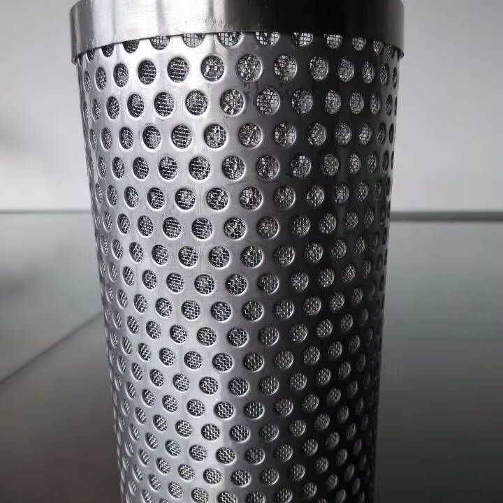 Aluminium Stainless Steel Perforated Cylinder Filter Tube Square Hole ...