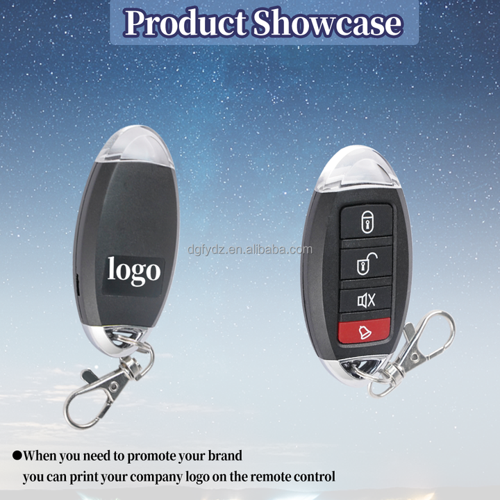 High Quality 433MHz Wireless RF Remote Control Switch Anti-Theft Alarm ...