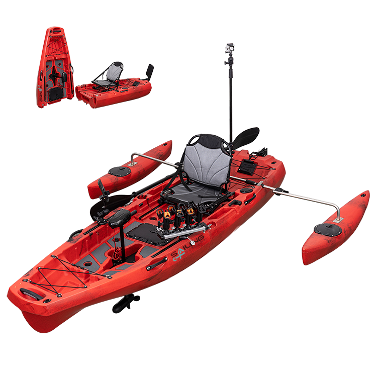 Angler Kayak 10ft 3m Modular Plastic Boat - Luxury & Customization