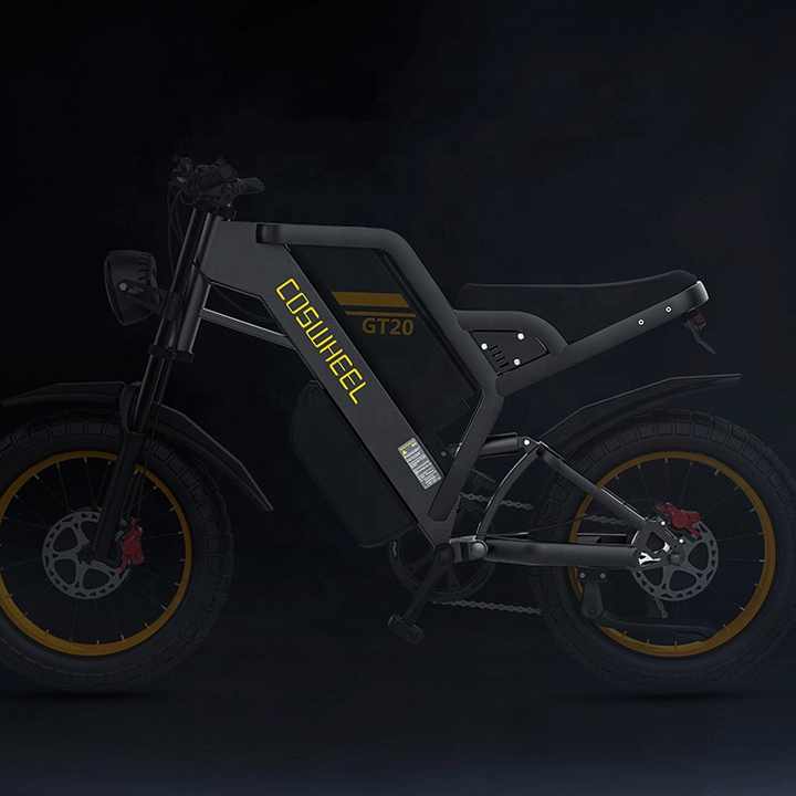 COSWHEEL GT20 PRO 3000W Electric Bike Dirtbike with 48V Battery & Dual ...