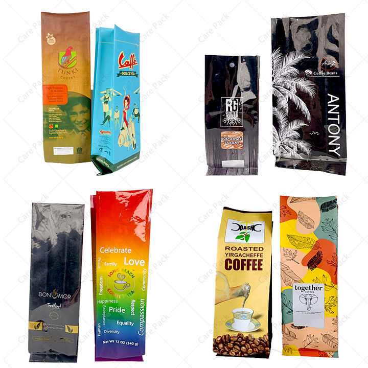 Aluminum Foil Coffee Pouch Standard Sacchetti Con Valvola Per Caff ...