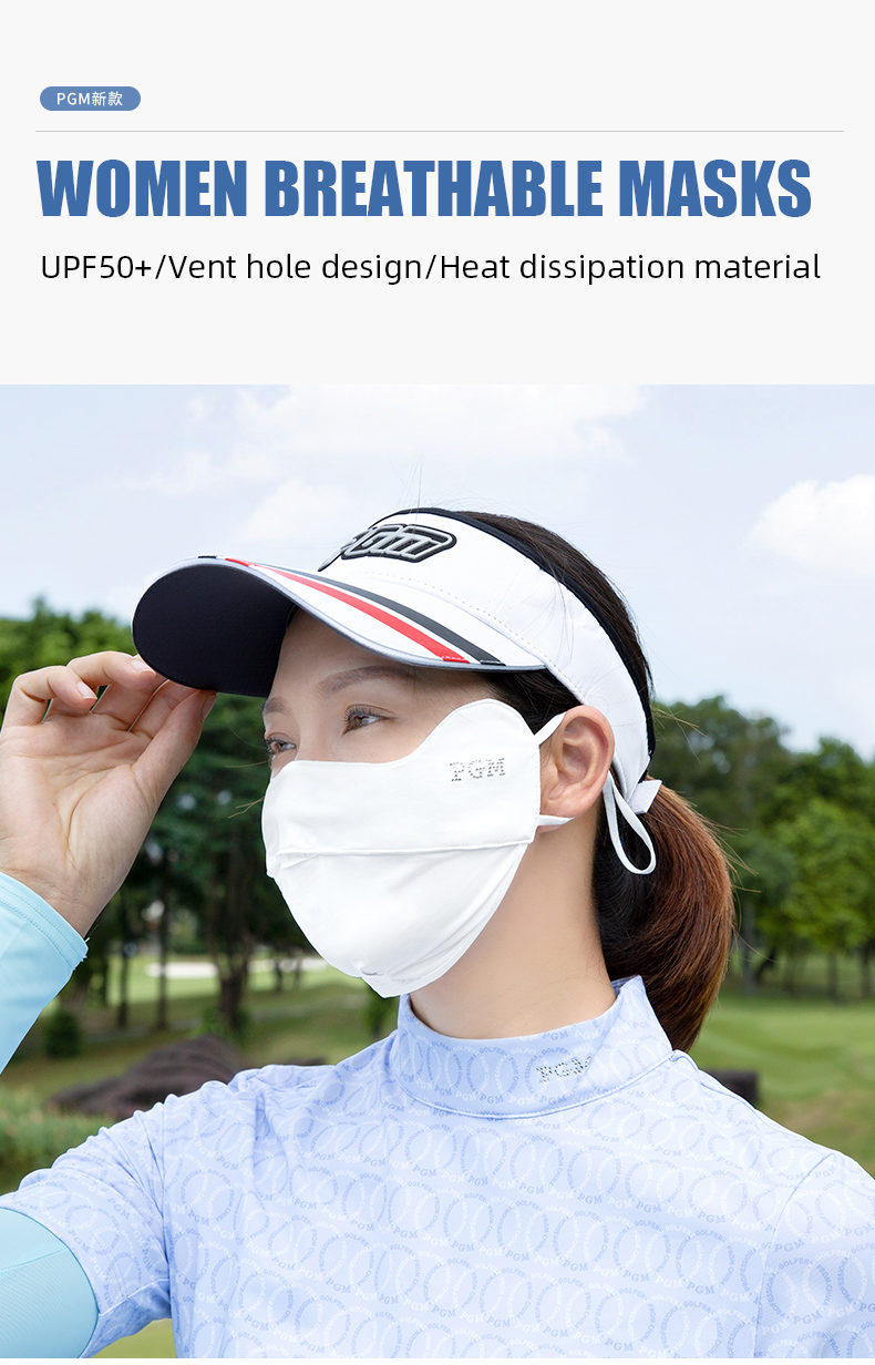 PGM KOZ005 golf ice silk mask golf face mask women sun protection golf ...