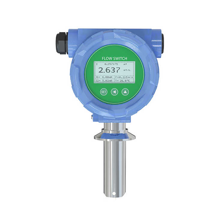 Digital Impeller Flow Meter with RS485 and 4-20ma Output