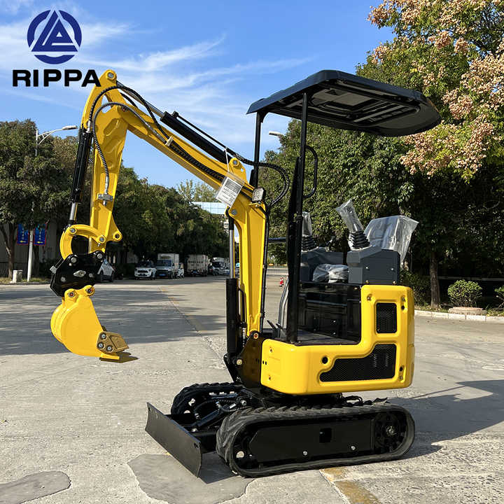 Good Quality Rippa Mini Excavators Earth-moving Machinery 1Ton Micro ...