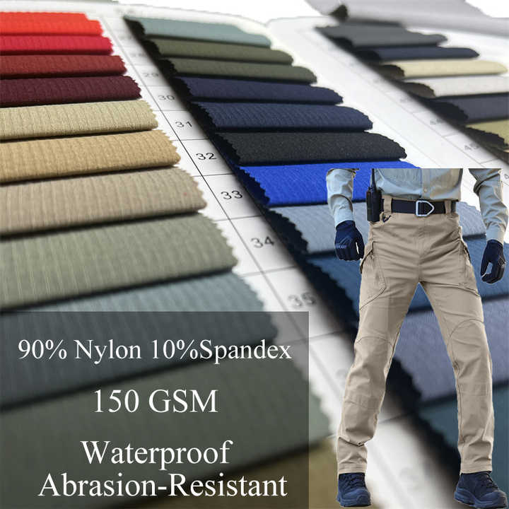 Waterproof 90 Nylon 10 Spandex Ripstop Abrasion-Resistant Woven 4 Way ...