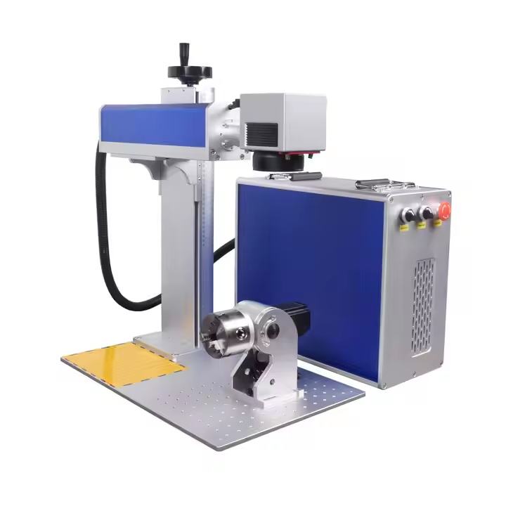 50W Raycus QB Fiber Laser Marking & Engraving Machine for Wood-High ...