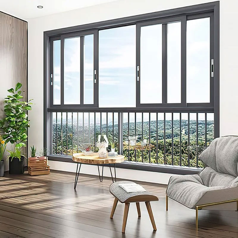 Tropical Climate Aluminium Sliding Window, Storm Resistant Anti Rust ...